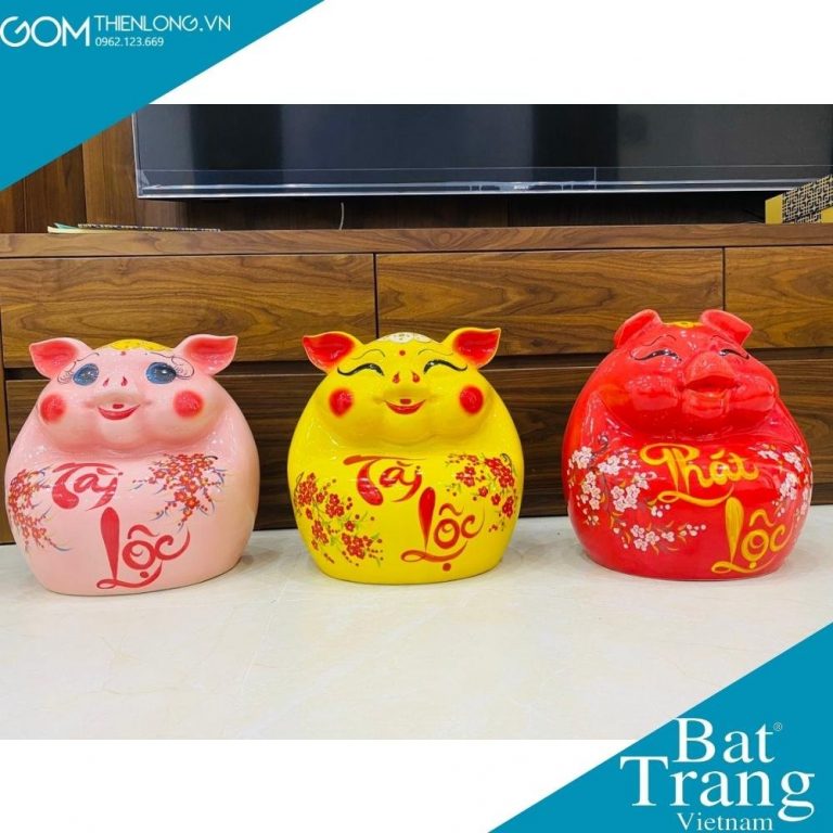 101+ Heo Đất Tiết Kiệm Bát Tràng Đẹp Giá Tốt - Gốm Thiên Long